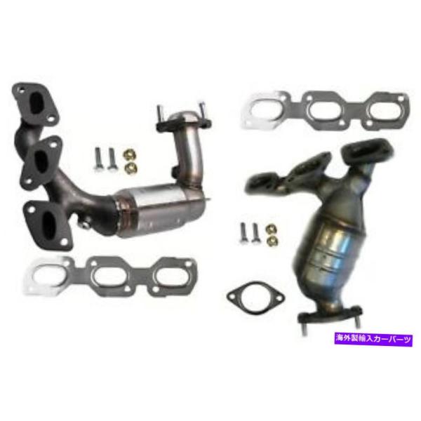 触媒 フロント左右マニホールド触媒コンバータのためにフォードの米国変換器セット US Convertors Set of Front Left &amp; Right Manifold Catalytic Converters For Ford