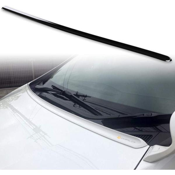 Toyota Alphard AGH3#W/GGH3#W/AYH30W型 3代目 ミニバン 2015年+専用の空力モールのボンネットリップスポイラーです。塗料は世界でも有数なメーカー--ドイツのStandox（スタンドックス）を使用。純正色...