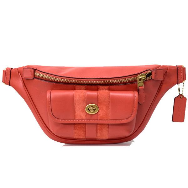 COACH（コーチ） バッグ カーフレザー スエード ヘリテージ ストライプ