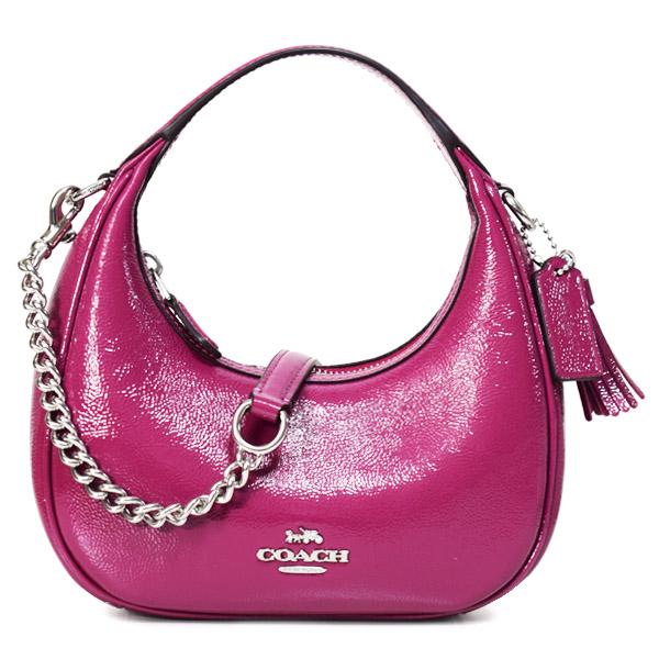 COACH コーチ バッグ パテントレザー 三日月型 カルメン ミニ COACH コーチ バッグ パテントレザー 三日月型 カルメン ミニ