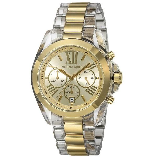 MICHAEL KORS マイケルコース 時計 ゴールドダイアル クロノ MICHAEL KORS マイケルコース 時計 ゴールドダイアル クロノ