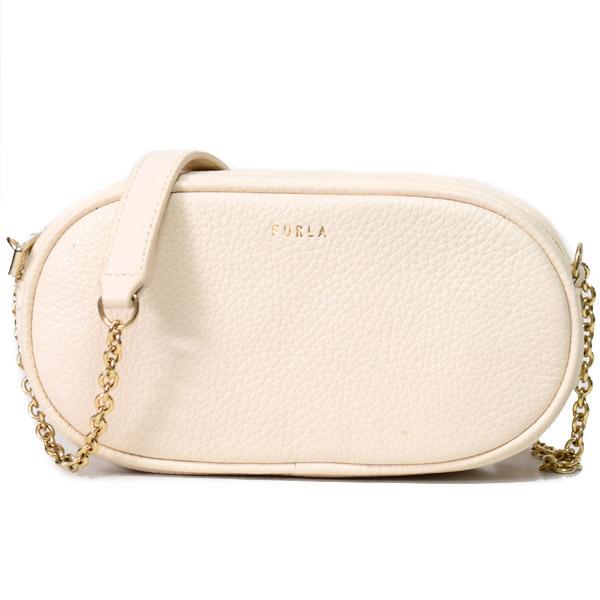 日本未発売！フルラから超キュートな本革ショルダーバッグを本場アメリカで買い付けました◎落ち着いた上品なホワイト系の新色が上品♪色々なシーンに応じてお使い頂けるシンプルなデザインも魅力◎使い勝手の良いミニサイズでちょっとしたお出かけや旅行のサ...