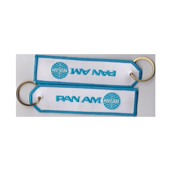 サイズ：横12cm×縦3cmPAN AM(アメリカ)カラー：ホワイトロゴ：水色輸入国：オーストラリア