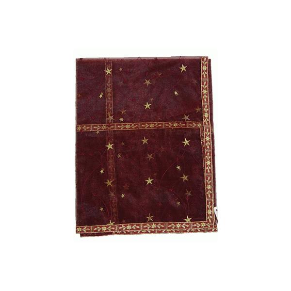 ■新品■サイズ：９５ｘ９５ｃｍ（正方形）実寸：約９３ｘ９３ｃｍ■カラー：ワインレッド■素材：ポリエステル：１００％サイズのイメージとしてはスカーフくらいの大きさです。商品は四角ですが、丸テーブルや柄のあるテーブルにふわっと敷いて頂くのもお薦...