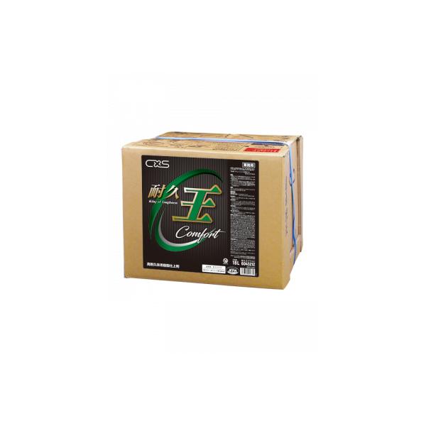 皮膜の摩耗とヒールマークを最小限に抑える耐久性に優れた樹脂ワックス油汚れが付きにくく取れやすいので、ヒールマーク除去や飲食店舗での清掃作業を軽減使用面積：18Lで1200m2（１回塗布）適合床材：化学床