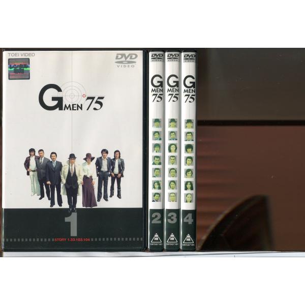 GMEN 75/ 全4巻セット 中古DVD レンタル落ち/丹波哲郎/原田大二郎/c0773レンタルで使用した商品です。国内正規品です。ケースはセル用ケースに交換済です。ディスクは全て研磨機にてクリーニングを行っております。レンタルシールは出...