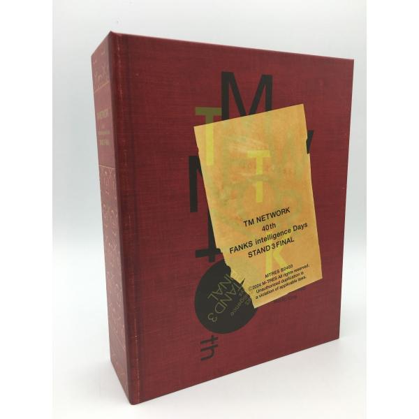 TM NETWORK 40th FANKS intelligence Days STAND 3 FINAL LIVE Blu-ray※オリジナルポーチ欠品/ブルーレイ 中古 セル版/e0132セル版です。レンタル落ちではありません。ディスク...
