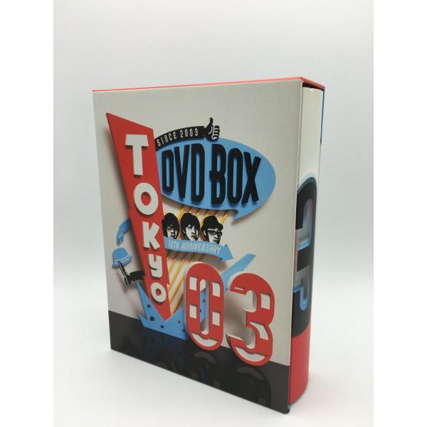 東京03 DVD-BOX/DVD11枚組 中古 セル版/e0362セル版です。レンタル落ちではありません。ディスクはクリーニング済みです。BOX、ケース、ブックレットにスレキズや日焼けやシミ汚れなどの多少の使用感があります。帯は折れジワ及び...