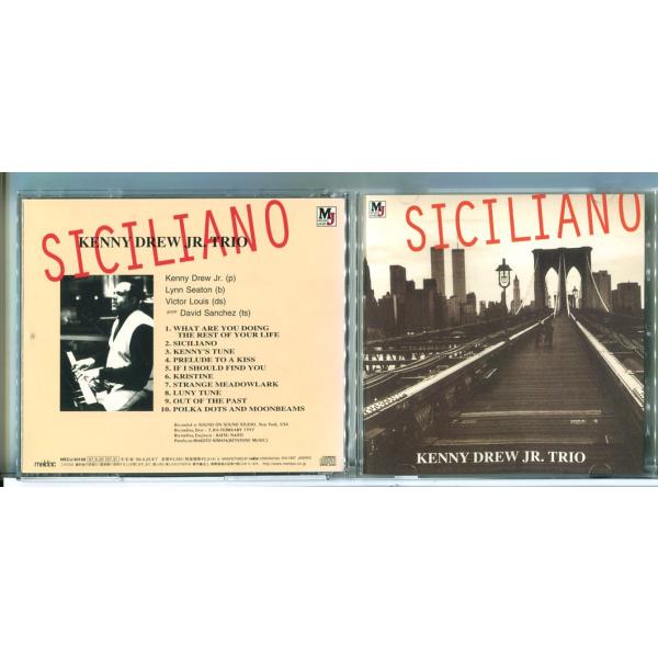 SICILIANOシシリアーノKENNY DREW JR. TRIO/CD 中古 セル版/e1132セル版です。レンタル落ちではありません。ディスクはクリーニング済みです。ケース交換済みです。ジャケットにスレキズや日焼けなどの傷みがあります...