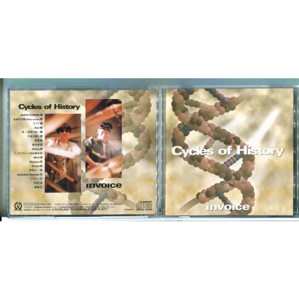 INVOICE サイクルズ・オブ・ヒストリー/CD 中古 セル版/e1145セル版です。レンタル落ちではありません。ディスクはクリーニング済みです。ケース交換済みです。ジャケットにスレキズや日焼けなどの傷みがあります。付属品は画像に写ってい...