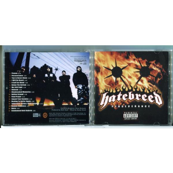 Hatebreed Perseverance/CD 中古 セル版/e1360セル版です。レンタル落ちではありません。ディスクはクリーニング済みです。ケース交換済みです。ジャケットにスレキズや日焼けなどの傷みがあります。付属品は画像に写ってい...