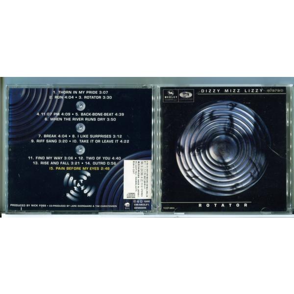 Rotator ディジー・ミズ・リジー/CD 中古 セル版/e1361セル版です。レンタル落ちではありません。ディスクはクリーニング済みです。歌詞カードにシミ汚れがございます。ケースやジャケットにスレキズや日焼けなどの傷みがあります。付属品...