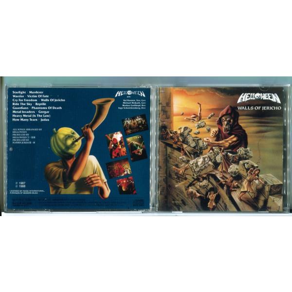 HELLOWEEN WALLS OF JERICHO JUDAS ハロウィン/CD 中古 セル版/e1555セル版です。レンタル落ちではありません。ディスクはクリーニング済みです。ケース交換済みです。ジャケットにスレキズや日焼けなどの傷みが...