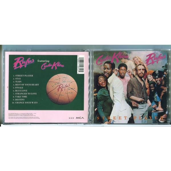 Street Player Rufus,featuring Chaka Khan/CD 中古 セル版/e1753セル版です。レンタル落ちではありません。ディスクはクリーニング済みです。ケース交換済みです。ジャケットにスレキズや日焼けなどの傷...