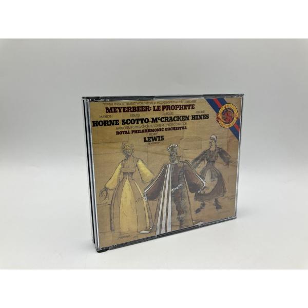 GIACOMO MEYERBEER LE PROPHETE (3枚組)/CD 中古 セル版/e1775セル版です。レンタル落ちではありません。ディスクはクリーニング済みです。ケースやジャケットにスレキズや日焼けなどの傷みがあります。付属品は...