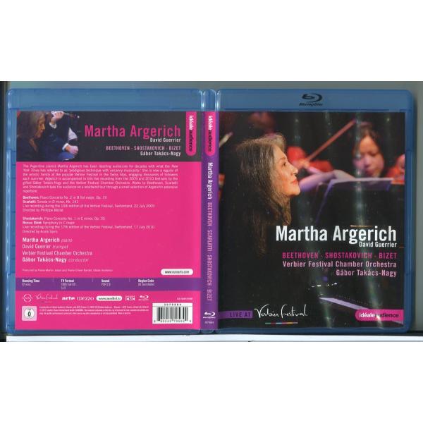 Verbier Festival 2010 - Martha Argerich/ブルーレイ BD 中古 セル版 ※インポート/e2392セル版です。レンタル落ちではありません。ディスクはクリーニング済みです。ケースやジャケットにスレキズや日...