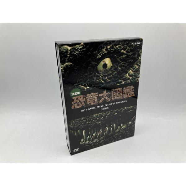 決定版!恐竜大図鑑 DVD-BOX/DVD 2枚組 中古 セル版 ※カード欠品/e2663セル版です。レンタル落ちではありません。ディスクはクリーニング済みです。特典の恐竜カードは欠品しております。予めご了承ください。ケースやジャケットに多...