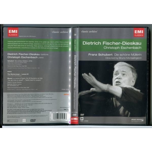 Dietrich Fischer-Dieskau/DVD 中古 セル版 ※インポート/e3019セル版です。レンタル落ちではありません。ディスクはクリーニング済みです。ケース交換済みです。ジャケットにスレキズや日焼けなどの傷みがあります。付...