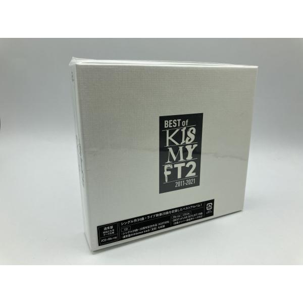 【新品】BEST of Kis-My-Ft2 2011-2021 (CD2枚組+Blu-ray) 通常盤 初回仕様/n0698新品未開封です。店頭に並んでいたため多少の日焼けや梱包ビニールにスレがございます。ご了承ください。国内正規品です。