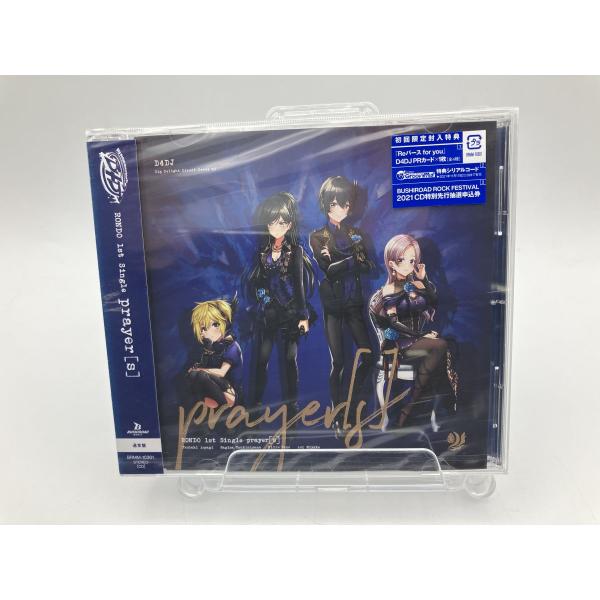【新品】prayer[s]【通常盤】 燐舞曲/CD/D4DJプロジェクト/n0862新品未開封です。店頭に並んでいたため日焼けや梱包ビニールにスレがございます。ご了承ください。国内正規品です。