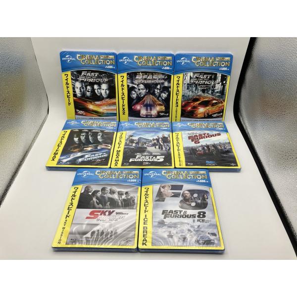 【新品】ワイルド・スピード シリーズ8作品セット/Blu-ray ブルーレイ/n0989新品未開封です。店頭に並んでいたため若干の日焼けや梱包ビニールにスレがございます。ご了承ください。国内正規品です。