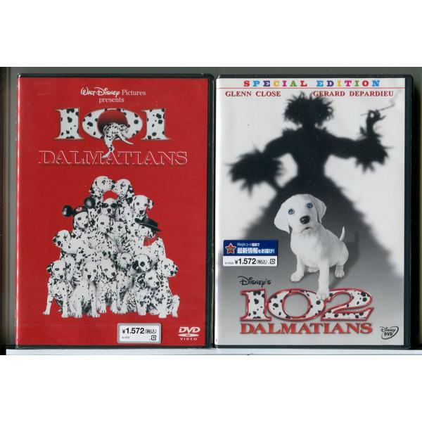 【新品】101 DALMATIANS＋102 特別版 2巻セット/DVD/ディズニー/n1308新品未開封です。店頭に並んでいたため若干の日焼けや梱包ビニールにスレがございます。ご了承ください。国内正規品です。
