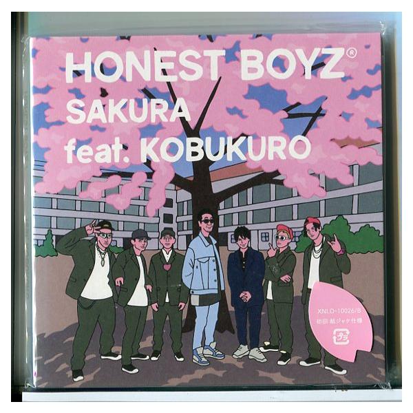 【新品】SAKURA feat. KOBUKURO (CD+DVD) HONEST BOYZ(R)/n1576新品未開封です。店頭に並んでいたため若干の日焼けや梱包ビニールにスレがございます。ご了承ください。国内正規品です。