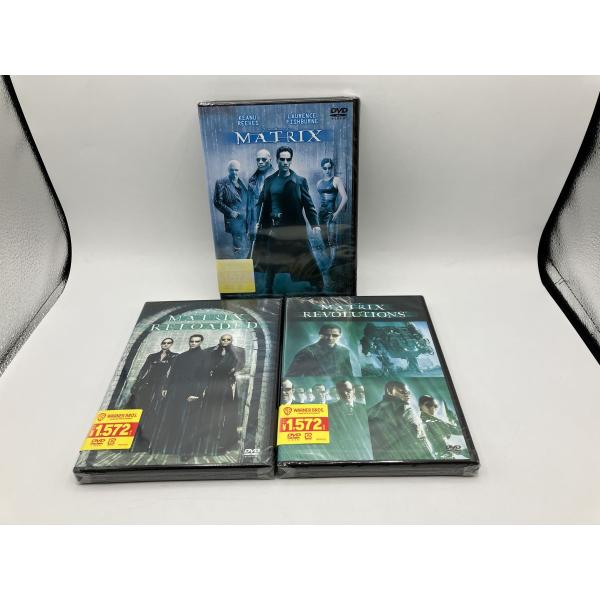 【新品】マトリックス 特別版＋リローデット＋レボリューション 3作品セット/DVD/n1625未開封ですが、日焼けや梱包ビニールにスレがございます。ご了承ください。国内正規品です。