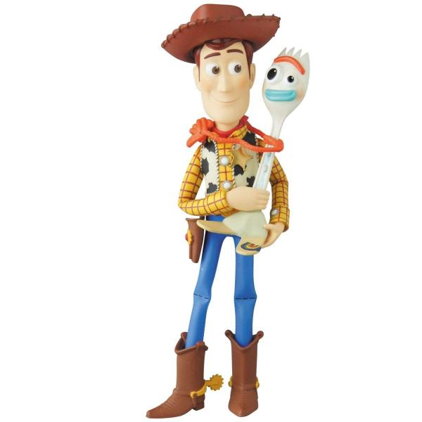 「TOY STORY 4」より『WOODY &amp; FORKY』がUDFで登場です。全高:約120mm。