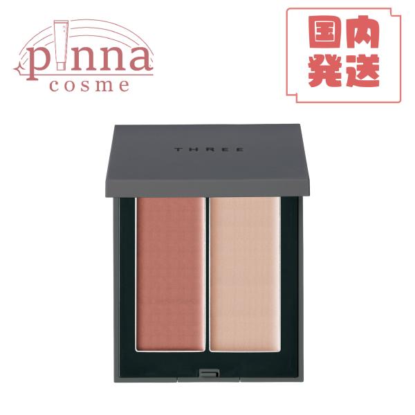 〇商品名THREE シマリング グロー デュオ 01〇メーカーTHREE  スリー〇カテゴリーメイクアップ　チーク　ハイライト注意事項商品がお肌に合わない場合は、使用を中止して専門医にご相談下さい。その際のトラブルに関しましては、当店は責任...