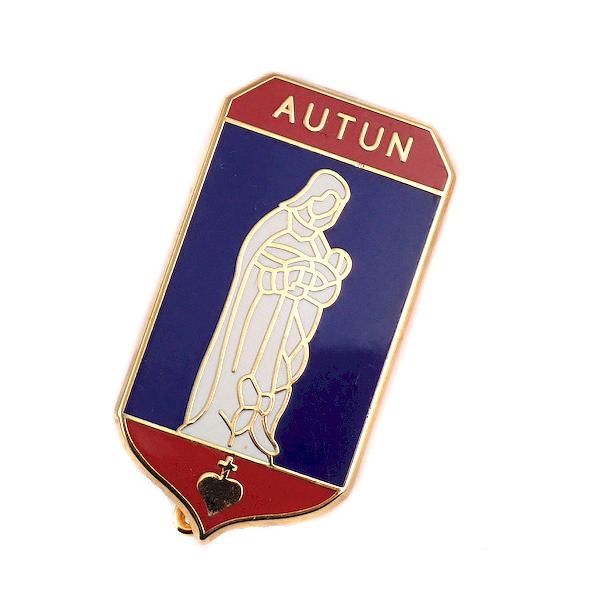 背景の１マスは５mmです。当店のブローチはヴィンテージのレアな限定ブローチです。