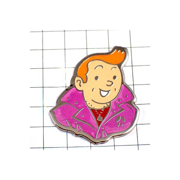 背景の１マスは５mmです。当店のピンバッジ はヴィンテージのレアな限定ピンバッジ です。それぞれのピンズの裏側の針には、新品の留め具をセットしてお送りします。新品の留め具代はピンズの商品代に含まれております。「HERGE」と裏にかかれています。