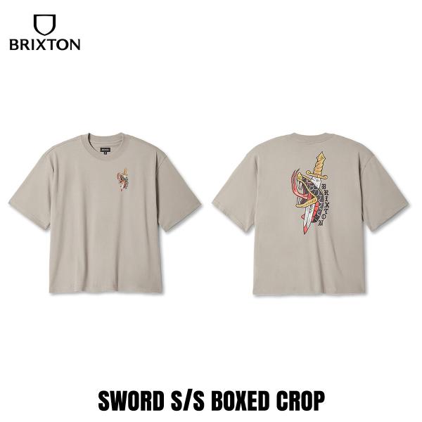 《モデル》SWORD S/S BOXED CROP《サイズスペック》※寸法に誤差が生じる場合がございます。《Mサイズ 》着丈62cm/身幅60cm/肩幅52.5cm/袖丈25cm《Lサイズ》着丈64cm/身幅61.5cm/肩幅54.5cm/...