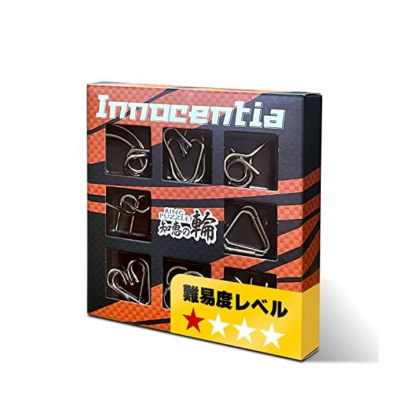 難易度レベル1/-/-・Color:難易度レベル1・難易度〜の4つで知恵の輪セットをご用意させていただきました。・「難易度ごと」と「4つまとめて購入」が行えるようにご用意させていただいております。・子供〜大人まで使用可能ですし難易度が4段階...