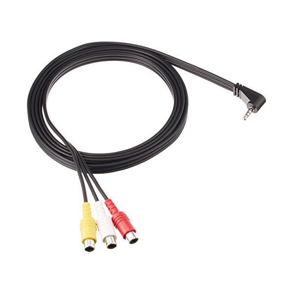 ブラック/25x11.5x1.6cm/CD-VRM200・パッケージ個数:1・梱包サイズ:25x11.5x1.6cm・商品の重量:100g・コード長:2m・AV入力用変換ケーブルです。・再生した映像や音声を、クルマの中で楽しめます。