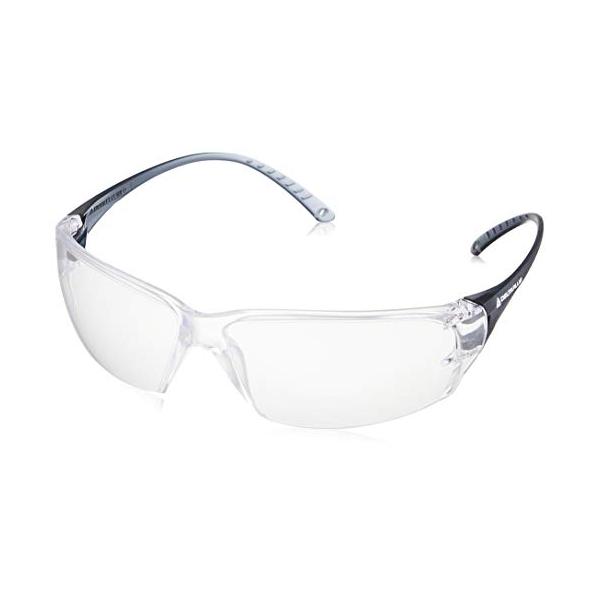 MILO CLEARクリア/-/Miloin・Style:MILO CLEAR・パッケージ個数:1・耐衝撃性の高いポリカーボネート製透明レンズ一眼型安全メガネ・サイドプロテクトデザインで正面・側面からの飛来物防止・超軽量18gでつけているこ...