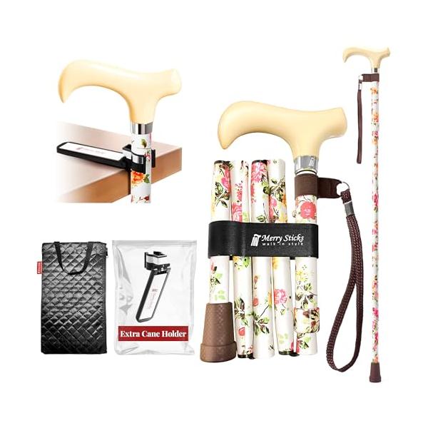 Cream Flowers/-/-・Color:Cream Flowers・パッケージ個数:1・Vibrant Pattern Design: Featuring an elegant handle made from Canadian m...