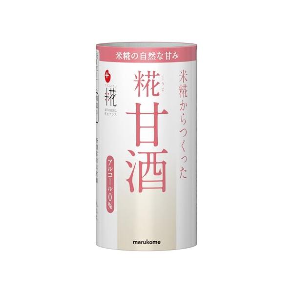 -/125ミリリットル (x 18)/-・パッケージ個数:1・内容量125ml×18本・原材料甘酒(国内製造)(米、米こうじ、食塩)・アルコール度数0%マルコメの「プラス糀 糀甘酒」は、米糀からつくったアルコール0%、砂糖を使っていない甘酒...