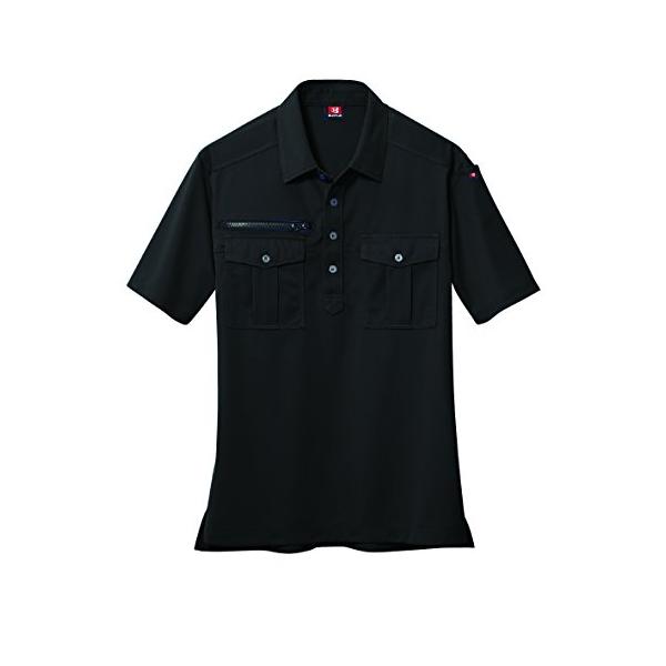 「バートル(Burtle) 半袖シャツ ブラック L 707-35-L」▼4988888126868▼（商品説明）カジュアルブラック/L/707・Size:LColor:ブラック・パッケージ個数:1・春夏用・素材 トリコット 吸汗速乾 制電...