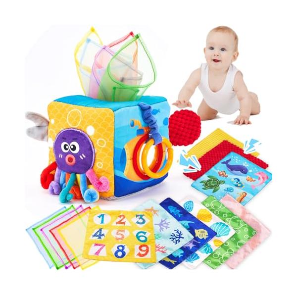 海・Style:海・安全テスト合格ASTM CE認証取得済みで、安全で安心私たちは、赤ちゃんにとって安全が重要であることを理解しています。そのため、当社のおもちゃはすべての規制基準に従って安全性試験を受けています。赤ちゃんに優しい素材で作ら...