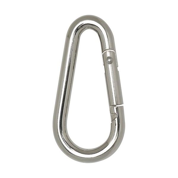 「TRUSCO(トラスコ) 国産カラビナハーケン NS型 スチール製 6×60mm TKH-6NS」▼4989999477900▼（商品説明）NS型 スチール-/6×60mm/TKH6NS・Size:6×60mmStyle:NS型 スチール...