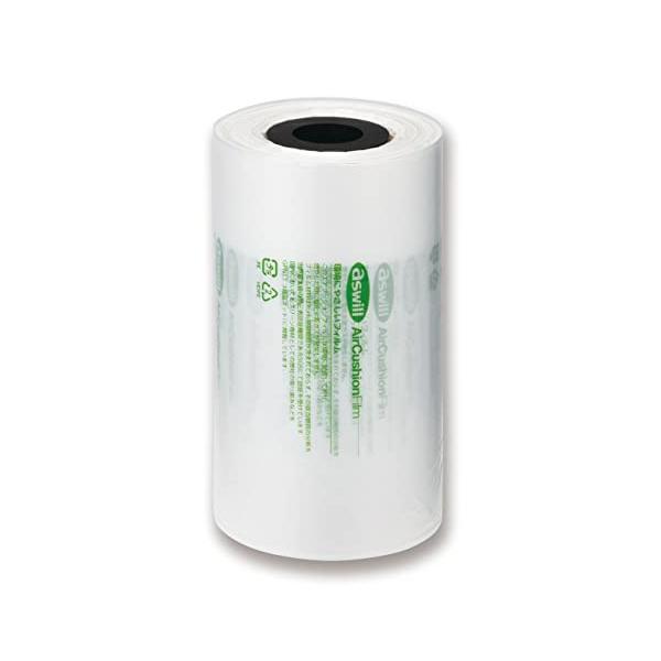 ピローフィルム半透明/100mm幅/ACF100・Size:100mm幅Style:ピローフィルム・パッケージ個数:1・エアクッションフィルムに空気を入れてエアクッションを作る機械ACM01、ACM02、ACM03の専用フィルムです。1巻単...