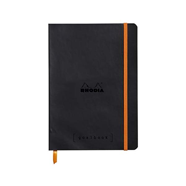 「Rhodia ロディア ノート ロディアラマ ゴールブック A5 ドット方眼罫 240ページ イタリア製合皮カバー ブラック RHODIA cf」▼3037921177426▼（商品説明）ソフトカバードット。ブラック/A5/117742C...