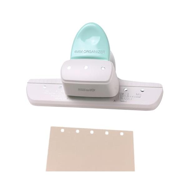 メタリック/-/ルーズリーフ穴パンチ・??耐久性抜群高品質なABS＋亜鉛合金を素材として使用しており、壊れにくく、防水性、耐摩耗性にも優れています。紙くずを収納するダストトレイが付いているため、お手入れが簡単で、作業スペースをいつも清潔に保...