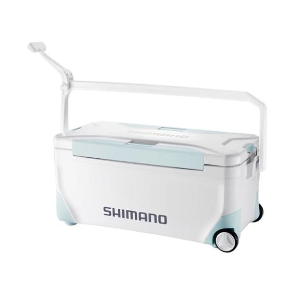 「シマノ(SHIMANO) クーラーボックス スペーザ ライト 35L キャスター NS-E35Y Wインショアブルー」▼4969363118424▼（商品説明）Wインショアブルー/35L/NS-E35Y・Color:Wインショアブルー・カ...