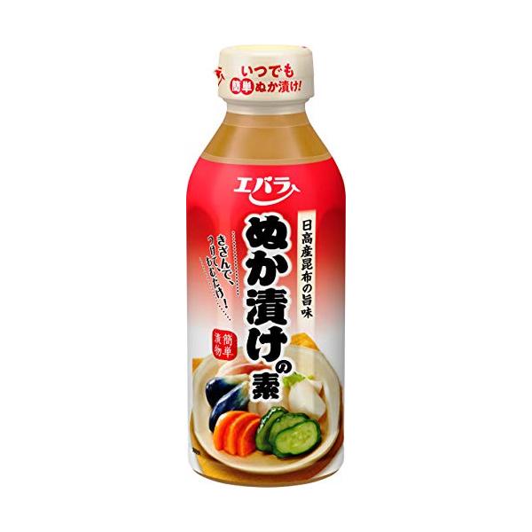 -/300ml ×6本/-・FlavorName:ぬか漬けSize:300ml ×6本・パッケージ個数:6・?野菜の旨みをぐっと引き立てる旬の野菜をおだしの風味たっぷりのエバラ浅漬けの素で浅漬けに塩分の作用で柔らかくなり、旨みも甘さもさらに...
