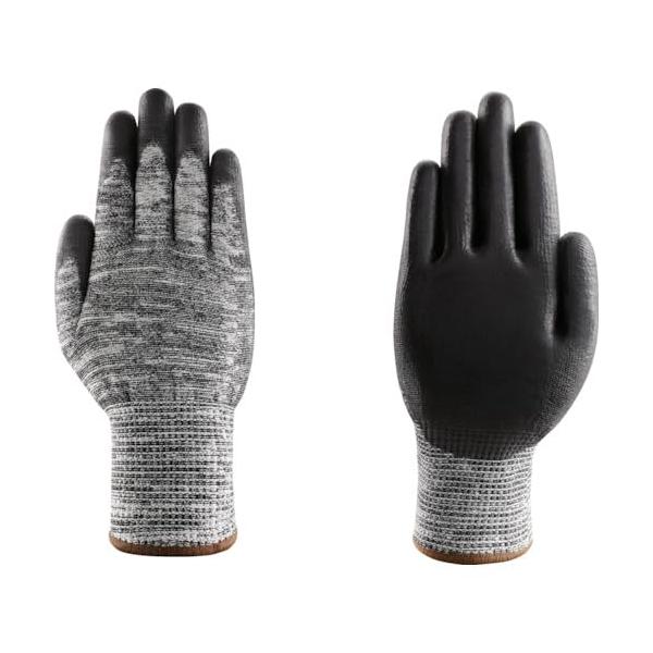 グレー/-/48-705-8・パッケージ個数:1・サイズ：M色：グレー全長(cm)：22.0〜27.0・手のひら周り(cm)：19.2・中指長さ(cm)：7.7・すべり止め：あり・EN388:2016規格：耐摩耗レベル4、耐切創レベルX、耐...