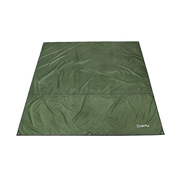 「Azarxisタープグランドシートテントシートレジャーシート天幕220折りたたみ軽量防水日除け厚手ピクニックグランドマ」▼605244311242▼（商品説明）・01 グリーン M - 220 x 180 cm AZ-OS0108・・Co...