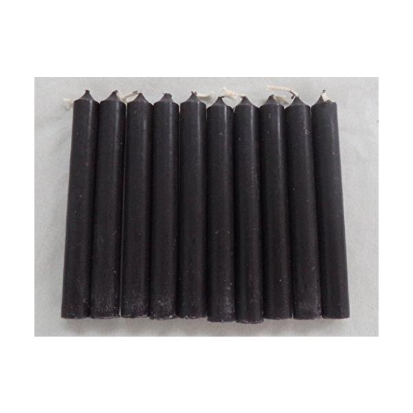 「Set of 10 4 Mini Ritual Chime/Spell Candles: Black by Biedermann ブラック [並」▼700425395414▼（商品説明）・ブラック  AX-AY-ABHI-87379説明 ...