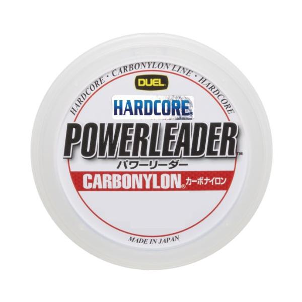 「DUEL(デュエル) HARDCORE(ハードコア) カーボナイロンライン 40Lbs. HARDCORE POWERLEADER CN 50m」▼4940764471073▼（商品説明）40Lbs(10号)・透明 40Lbs(10号) ...